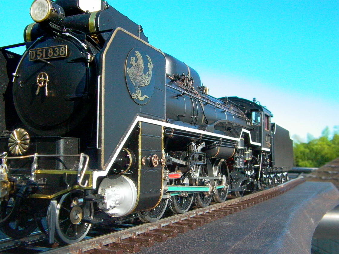D51 838 完成 出場！ : 雷比須鉄道工作日誌 OJゲージ