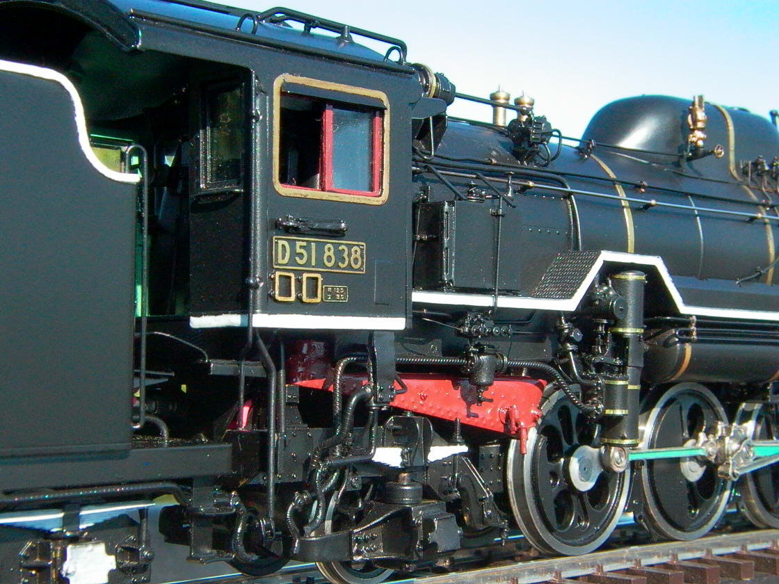 D51 838 完成 出場！ : 雷比須鉄道工作日誌 OJゲージ