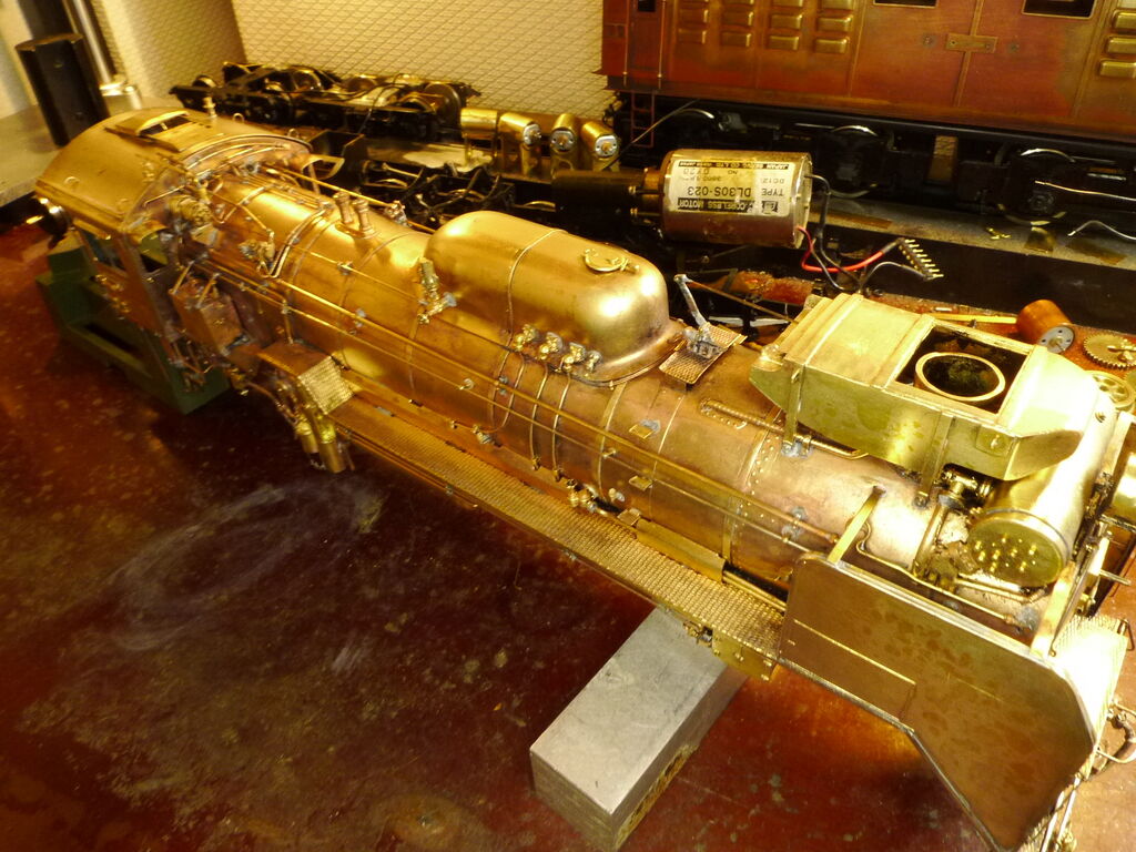 D51 838号機 全般検査54 塗装準備（FEF OJゲージ） : 雷比須鉄道工作日誌 OJゲージ