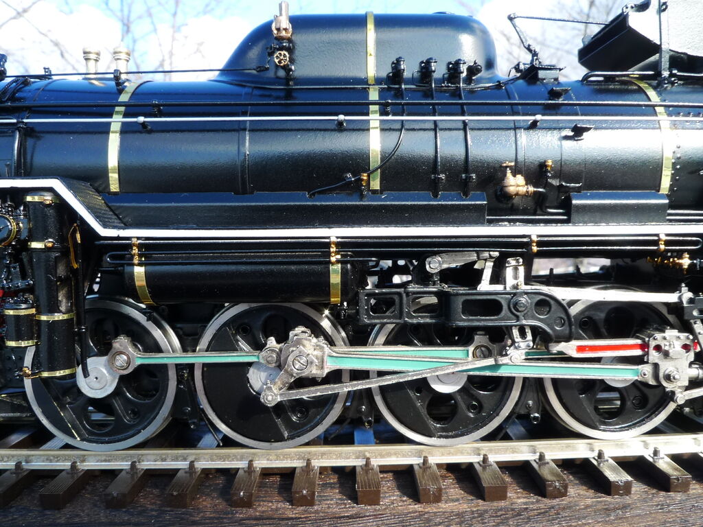 D51 838号機 全般検査66 機関側完成（FEF OJゲージ） : 雷比須鉄道工作日誌 OJゲージ