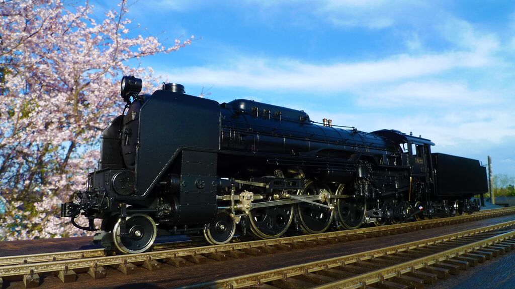 C62 22号機 麗和五年是花見巻（カツミ 雷比須工 OJゲージ） : 雷比須鉄道工作日誌 OJゲージ