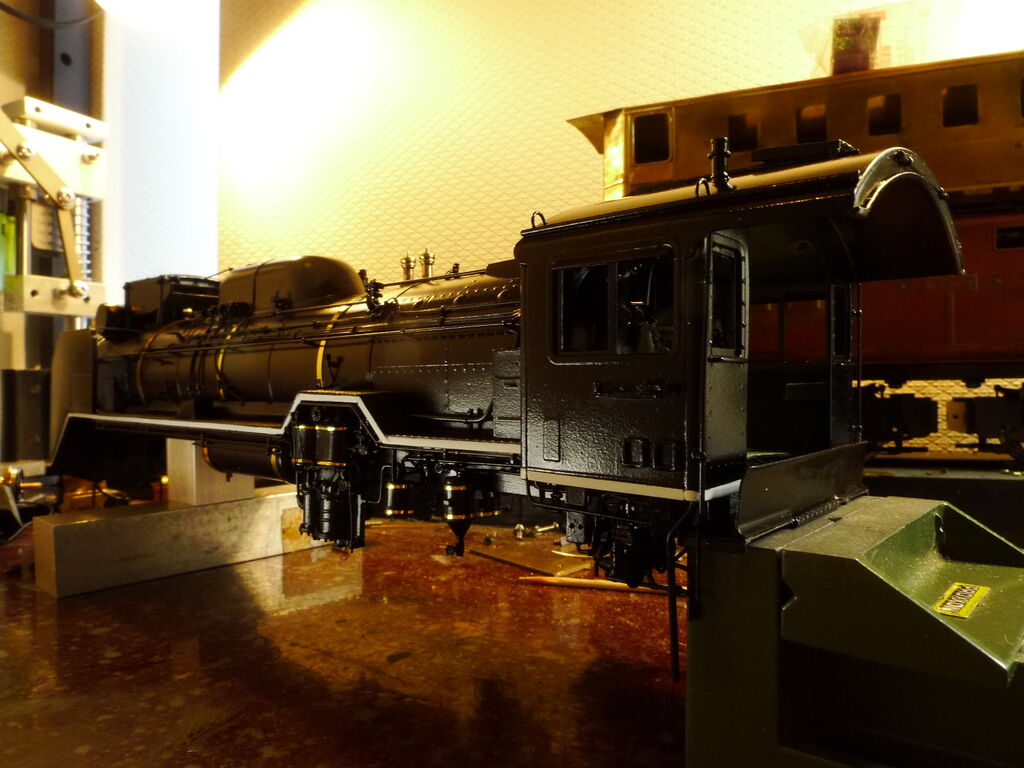 D51 838号機 全般検査62 お召装飾④（FEF OJゲージ） : 雷比須鉄道工作日誌 OJゲージ