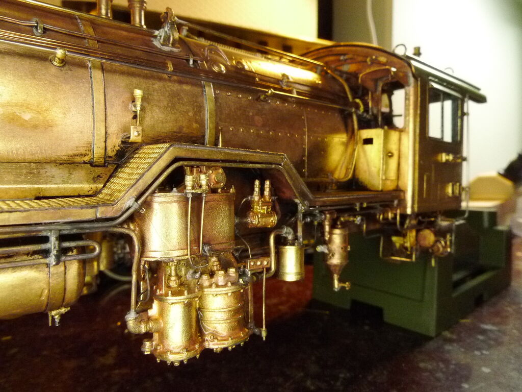 D51 838号機 全般検査54 塗装準備（FEF OJゲージ） : 雷比須鉄道工作日誌 OJゲージ