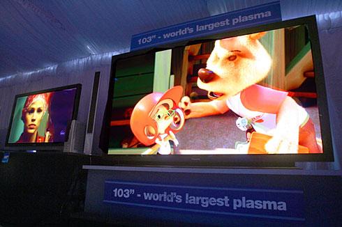 Panasonic unveils 103-inch TV screen - Flat Panel TV and Display World ...