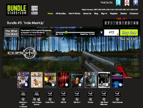 BundleStars: Bundle #5: "Indie MashUp" 販売開始 : PCゲームとかその周辺のメモ