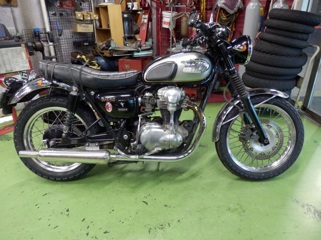『カワサキ W650』造形美。 : いまどきバイク