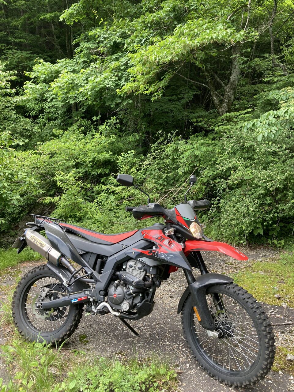 『アプリリア RX125』原二ミッションなオフ車。 : いまどきバイク