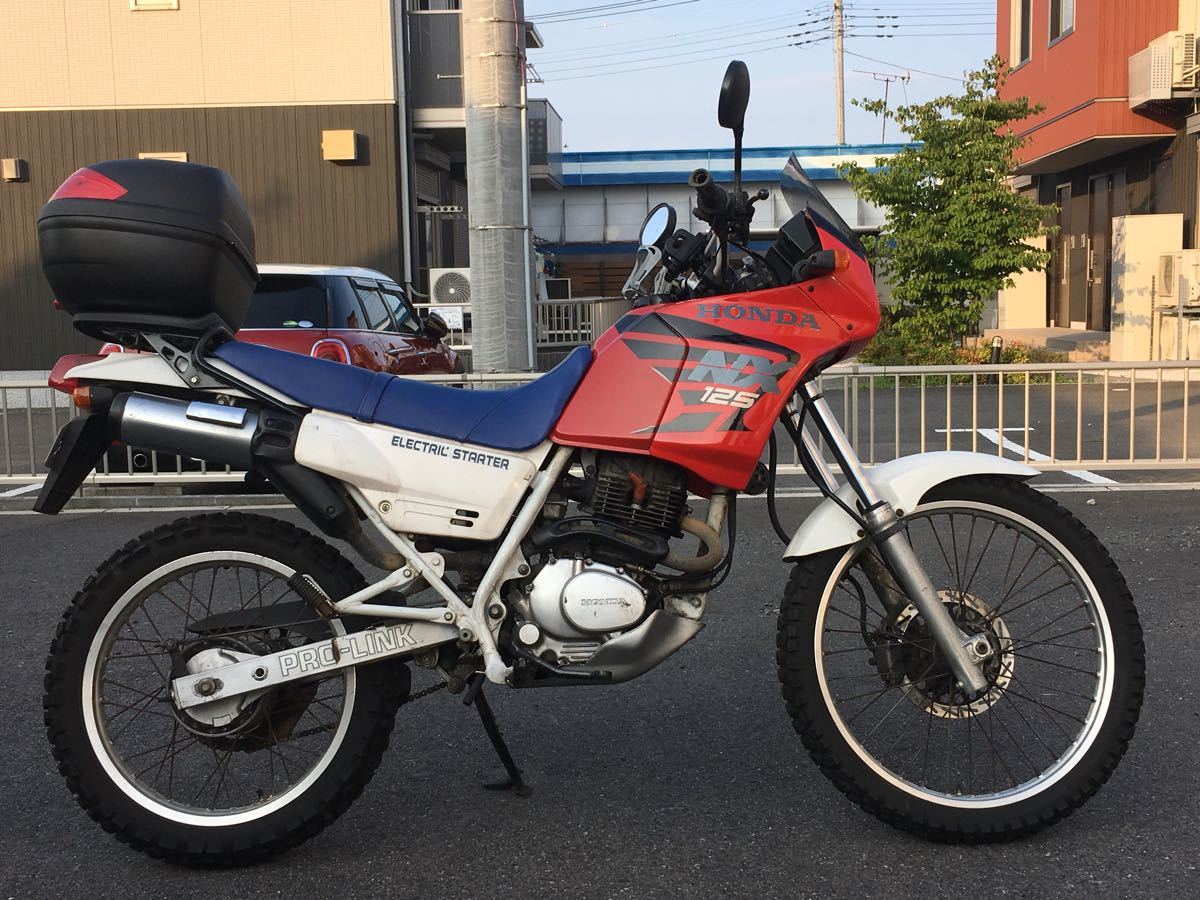 【幻影】早すぎた登場？ホンダ『NX125』 : いまどきバイク