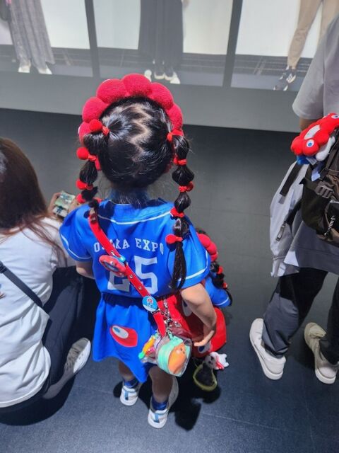 牛に引かれて万博参り : りきまるダイエット日記