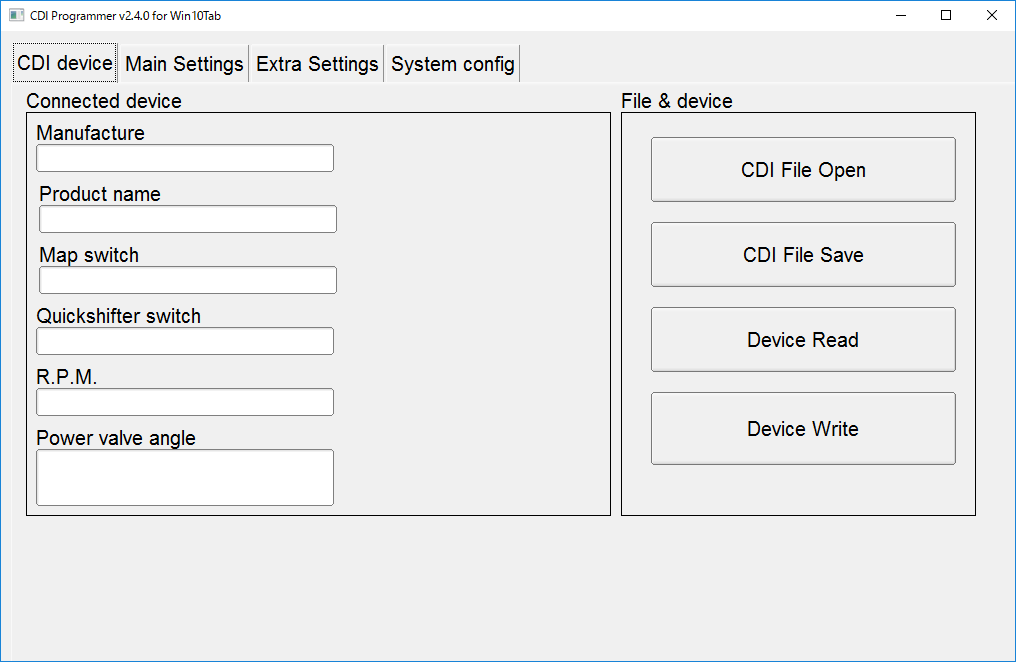 CDI設定ソフトのリファクタリング : ここんところ++