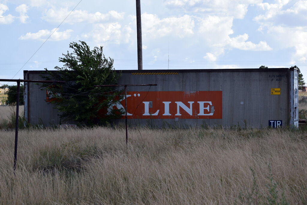 Wheels on Wheels 19 – 40’ “K” LINE Container on chassis : Boxcar Red ...