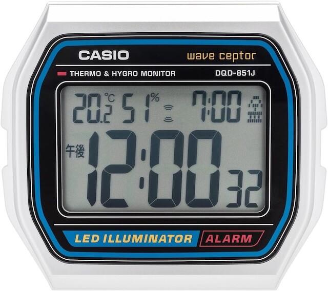CASIO 目覚まし時計 : 悠悠炊事