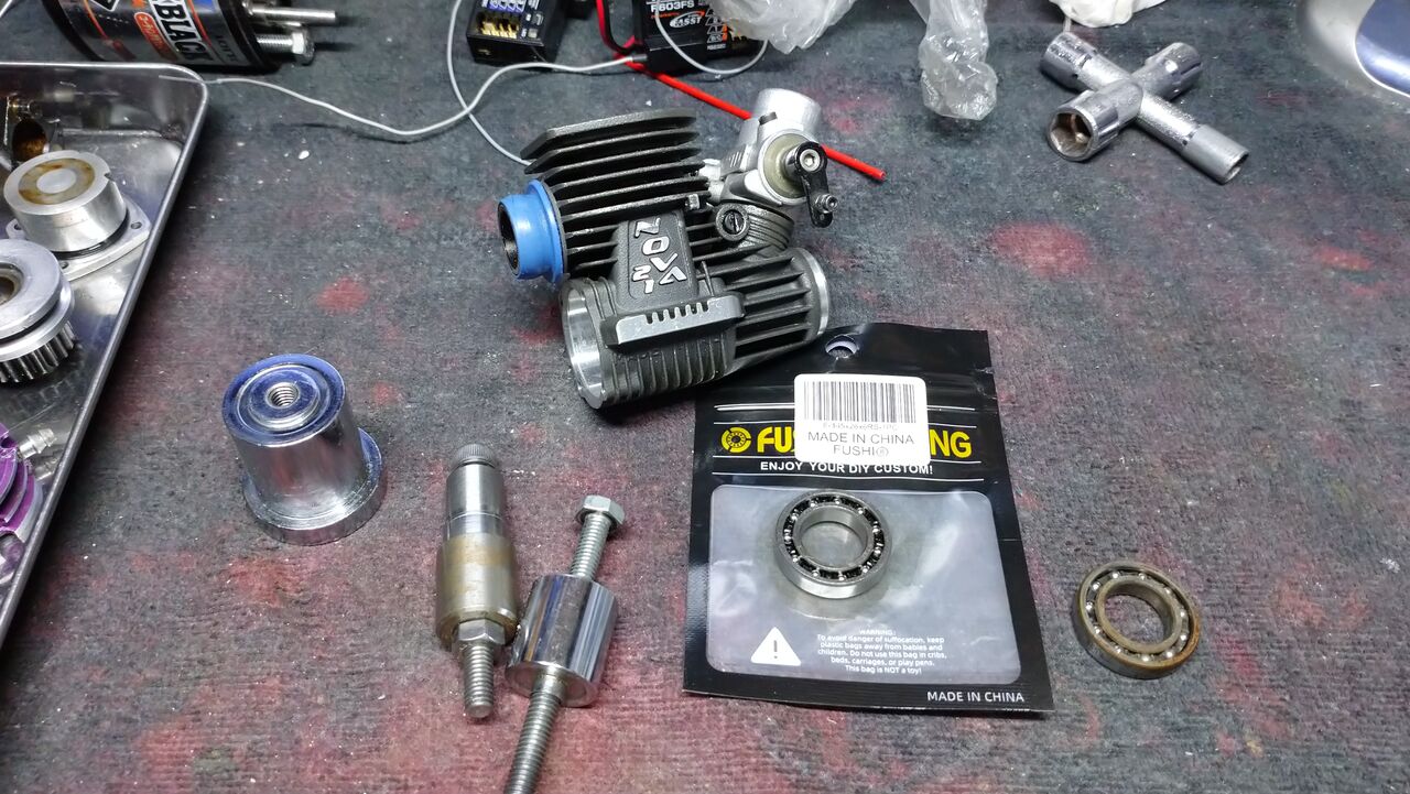 35PLUSのベアリング交換 : ラジコンボート病のブログ