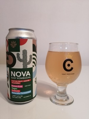 Novo Brewing『Nova Easy Kombucha』 : Rokupomの麦酒日和
