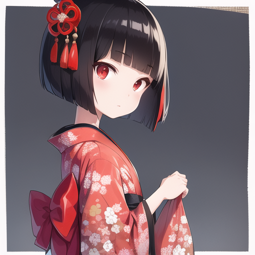 CHECKPOINT種類別(着物少女）qteamixQ_gamma : メガネロのメモ