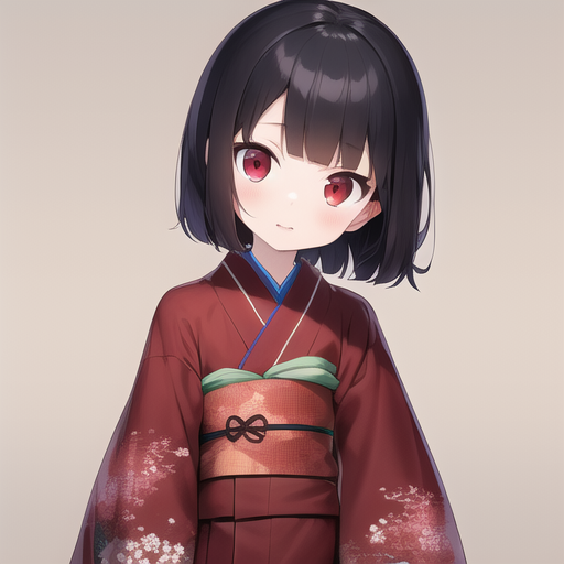 CHECKPOINT種類別(着物少女）qteamixQ_gamma : メガネロのメモ