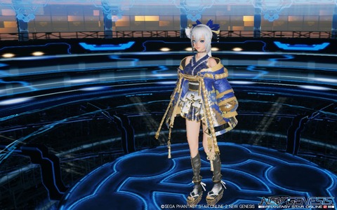 カランエイランT2/2＋ワキンキャリコ/B2 : PSO2コーデ