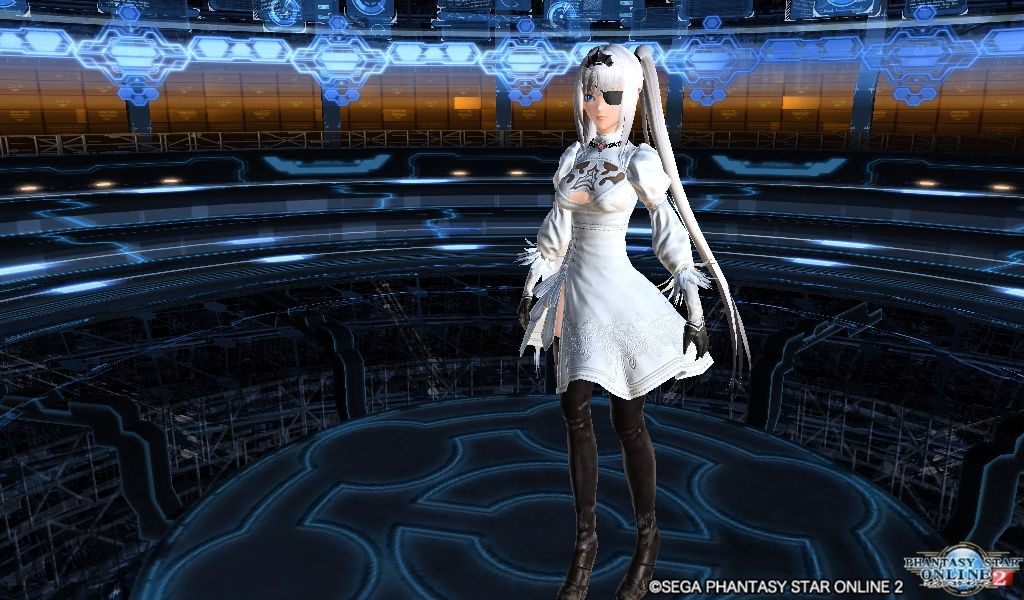 ヨルハ2B・レプカ雪 : PSO2コーデ