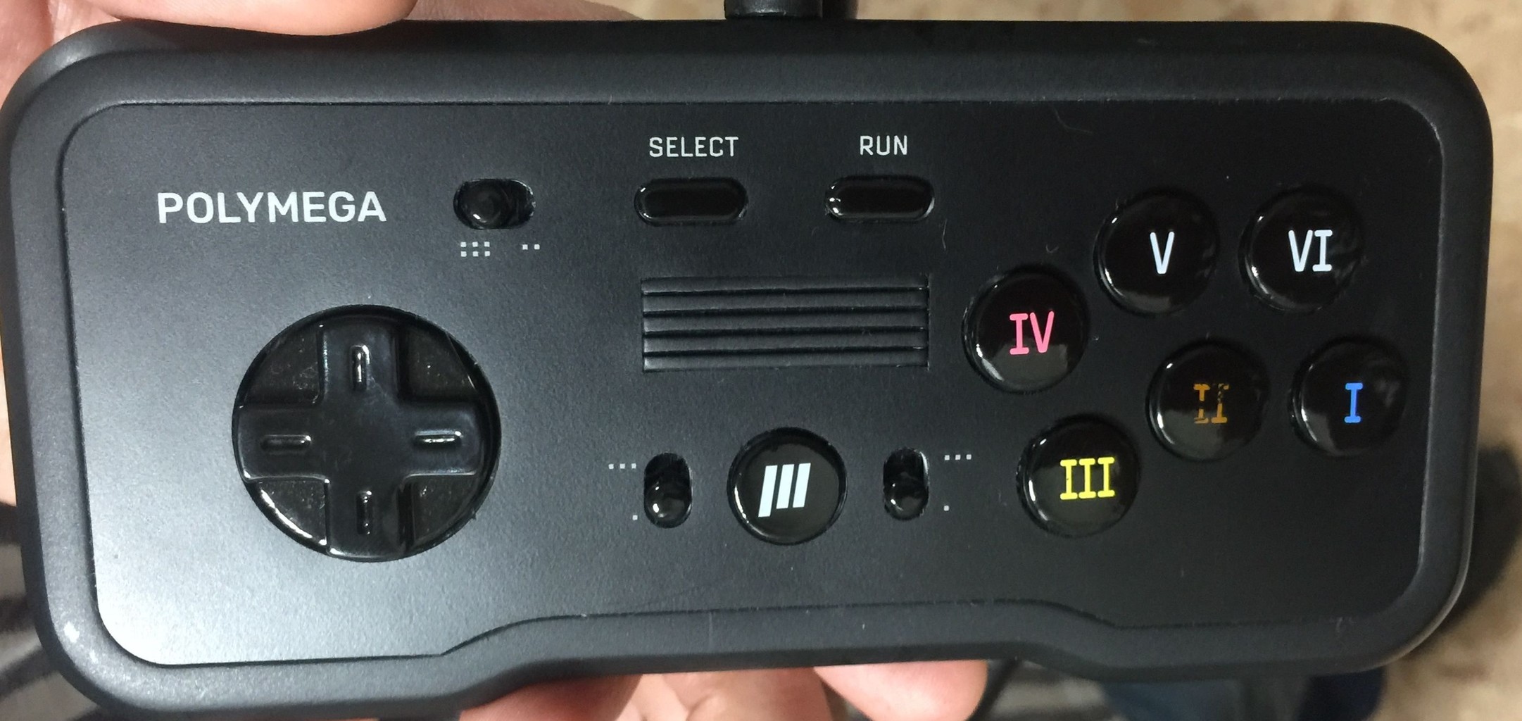 POLYMEGAの基礎知識（仮） : POLYMEGA：インストアデモへ行ってきた！⑩「コントローラー(未公開分)・展示ポスター・パッチを当てたゲーム/メモリが減ったわけ」