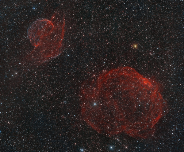 Sh2-223,Sh2-224 : 天体写真に挑戦中～～！