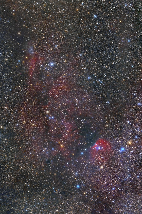 希望が丘遠征 SH2-140付近 : 天体写真に挑戦中～～！