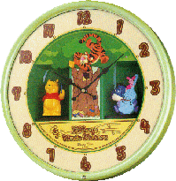 セイコー プーさん 掛け時計