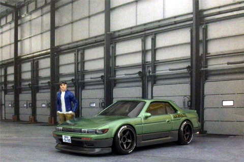 ホットウィール74話 頭文字編 池谷浩一郎 シルビア(S13) : 知恵 ホットウィール74話 頭文字編 池谷浩一郎 シルビア(S13) : 知恵