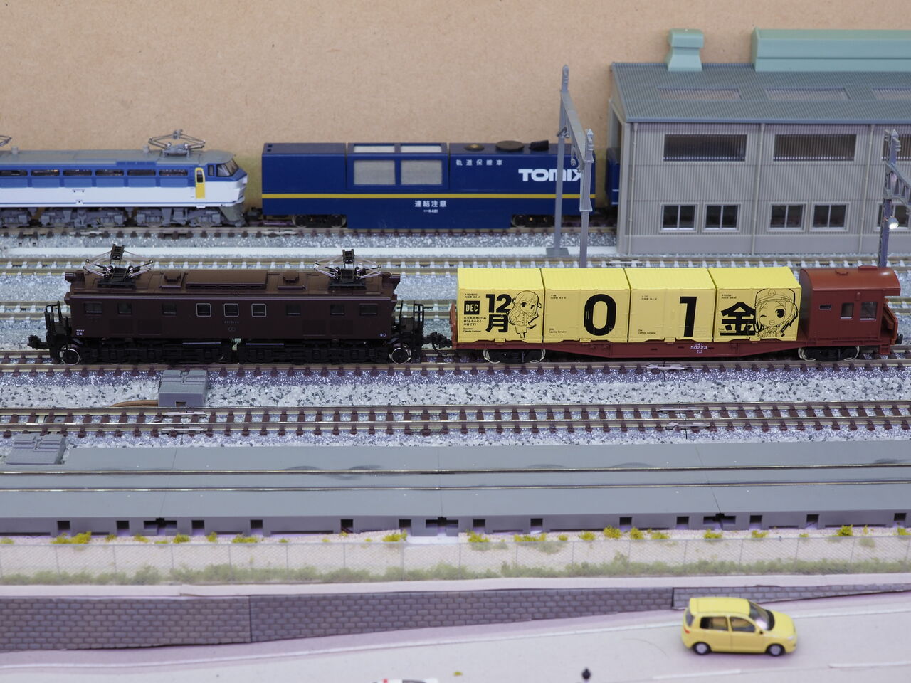 TOMIX EF15 : 7畳部屋の鉄道模型