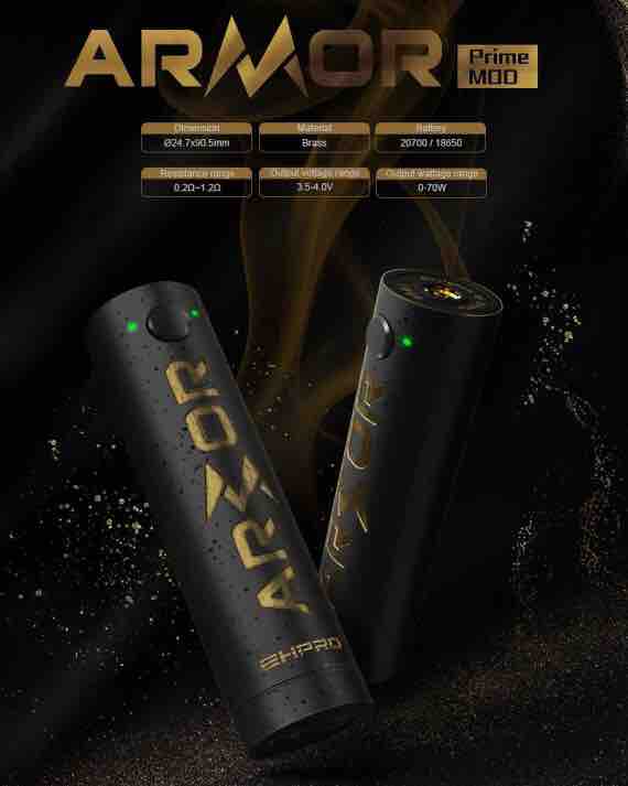 MOD レビュー】Ehpro Armor Prime Mod : SapporoVapor RYUK55 VAPE沼blog♪