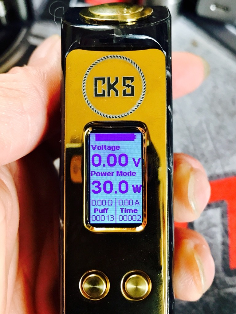 【MOD レビュー】CKS X ASMODUS VR STRIDE 80W Box Mod : SapporoVapor RYUK55 ...