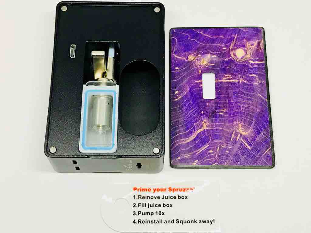 【MOD レビュー】ASMODUS Spruzza 80w squonk kit Oni One RDA版 : SapporoVapor ...