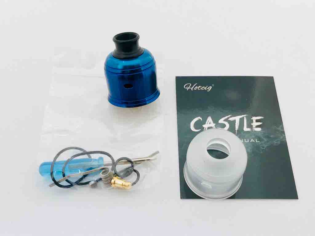 【アトマイザー レビュー】Hotcig Castle BF RDA : SapporoVapor RYUK55 VAPE沼blog♪