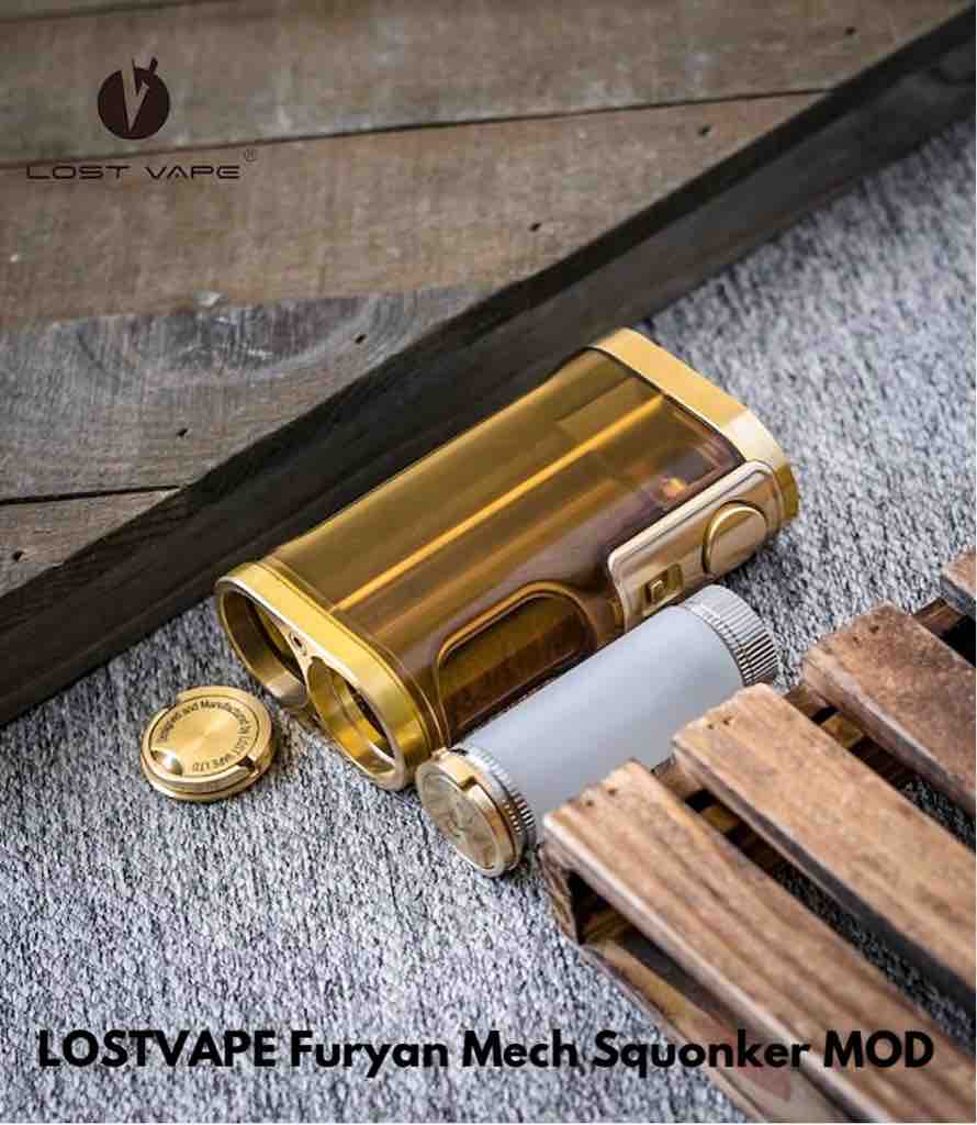【MOD レビュー】Lost Vape Furyan Mech Squonker Mod : SapporoVapor RYUK55 VAPE ...