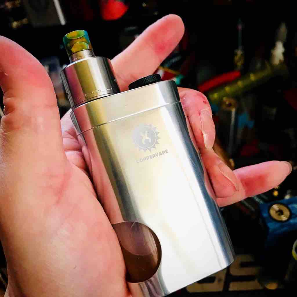 【MOD レビュー】Coppervape BF Mechanical MOD : SapporoVapor RYUK55 VAPE沼blog♪