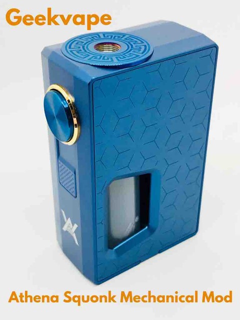 MOD レビュー】Geekvape Athena Squonk Mechanical Mod : SapporoVapor RYUK55 ...