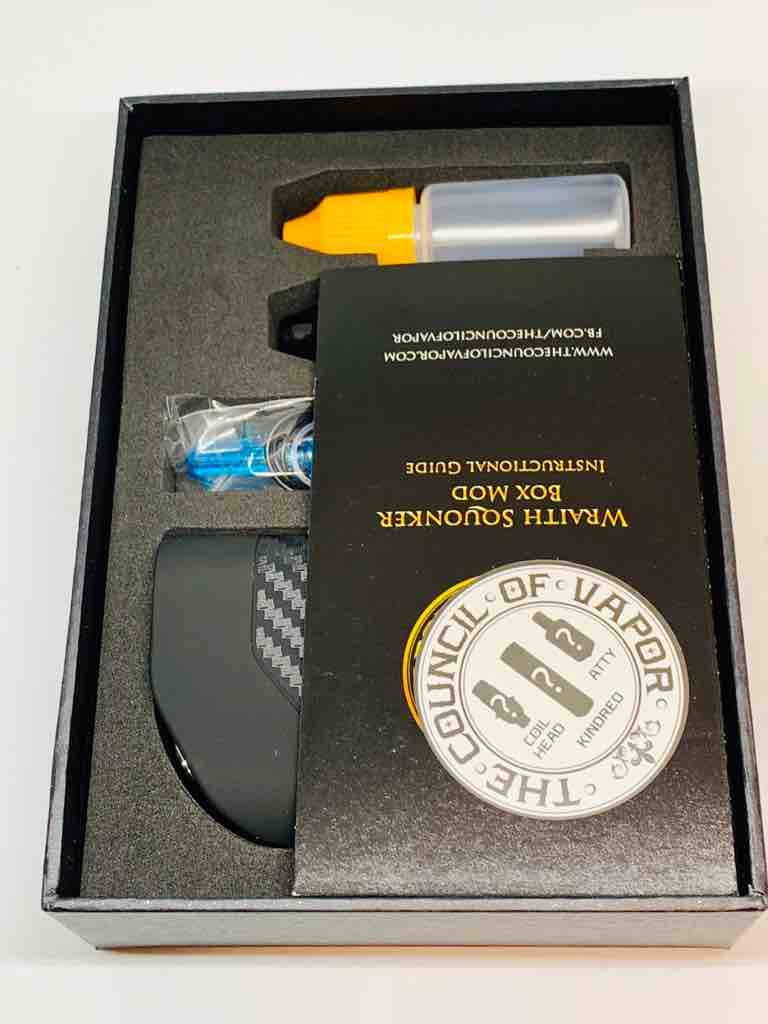 【MOD レビュー】COV Wraith 80W Squonker Kit : SapporoVapor RYUK55 VAPE沼blog♪