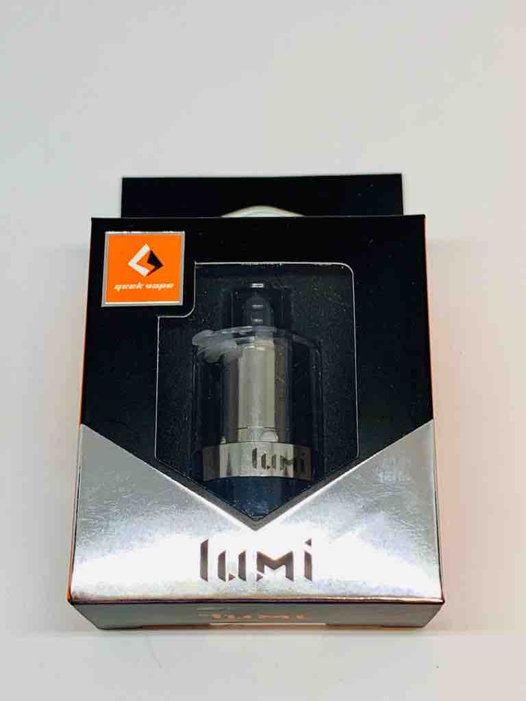 【アトマイザー レビュー】Geek Vape Lumi Disposable Tank : SapporoVapor RYUK55 VAPE沼 ...