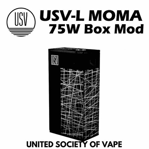 【MOD レビュー】UNITED SOCIETY OF VAPE USV-L 75W TC BOX MOD : SapporoVapor ...