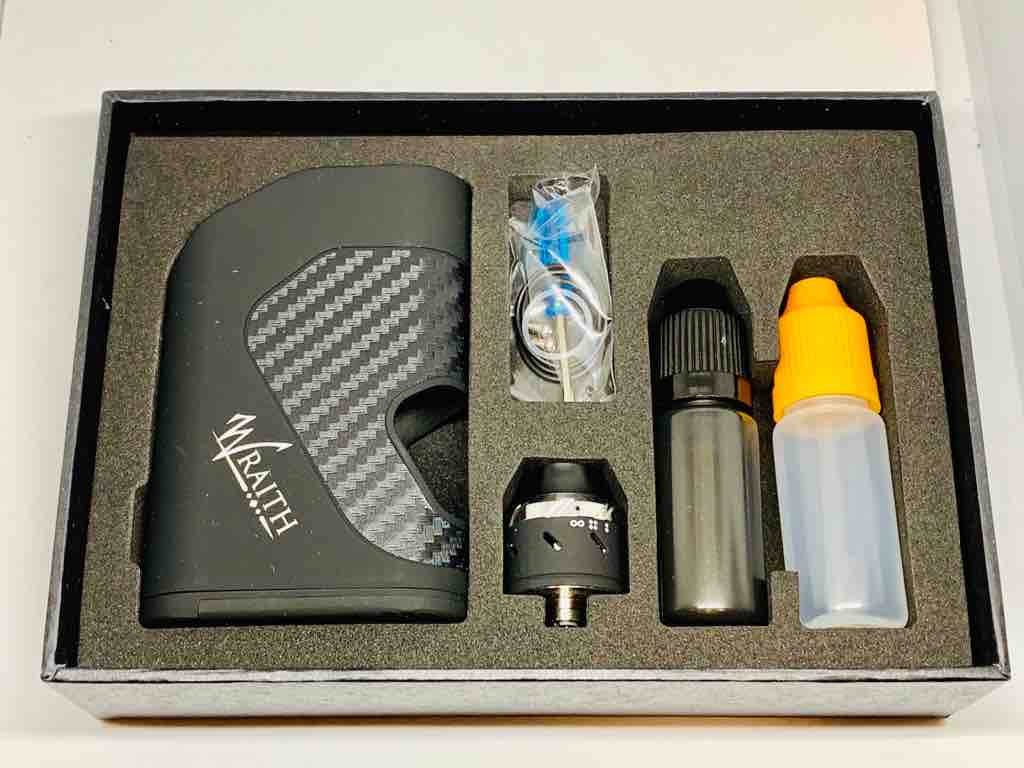 【MOD レビュー】COV Wraith 80W Squonker Kit : SapporoVapor RYUK55 VAPE沼blog♪