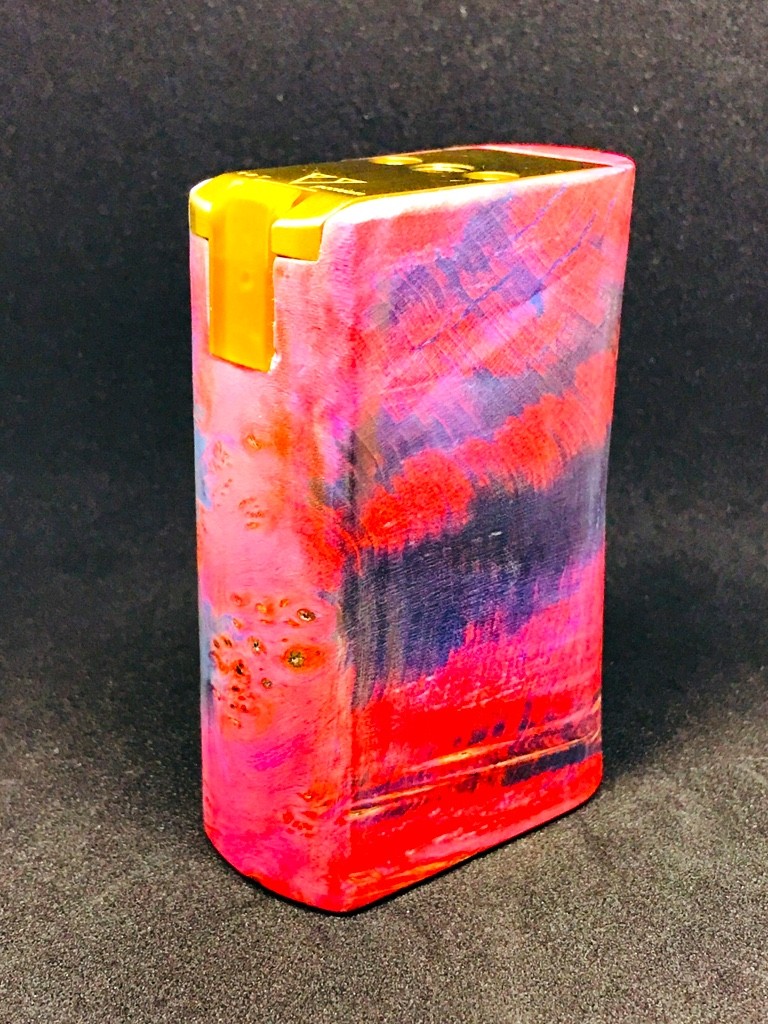 【MOD レビュー】PCC Team Mechanical Box Mod -Stabilized wood : SapporoVapor ...