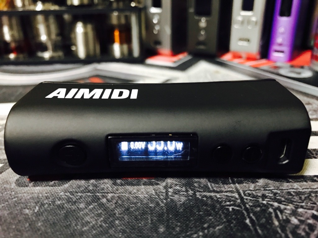【MOD レビュー】AIMIDI Curve V4 mini 75W TC Box MOD : SapporoVapor RYUK55 ...