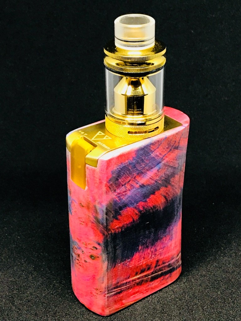 【MOD レビュー】PCC Team Mechanical Box Mod -Stabilized wood : SapporoVapor ...