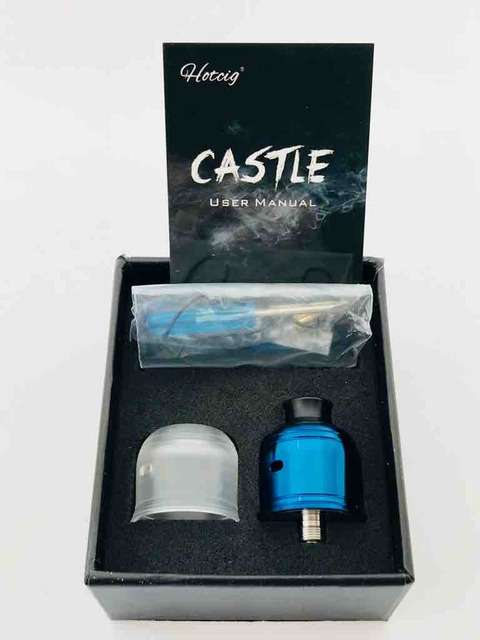 【アトマイザー レビュー】Hotcig Castle BF RDA : SapporoVapor RYUK55 VAPE沼blog♪