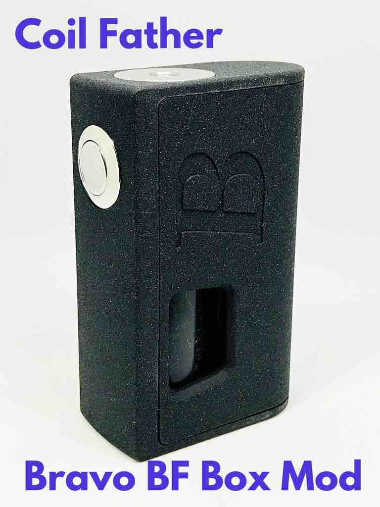 【MOD レビュー】Coil Father Bravo Squonk Box Mod : SapporoVapor RYUK55 VAPE沼blog♪