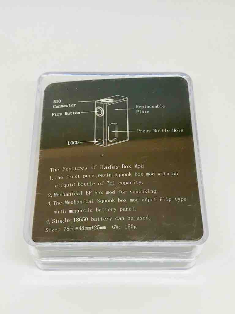 【MOD レビュー】Coil Father Hades Resin BF Mod : SapporoVapor RYUK55 VAPE沼blog♪