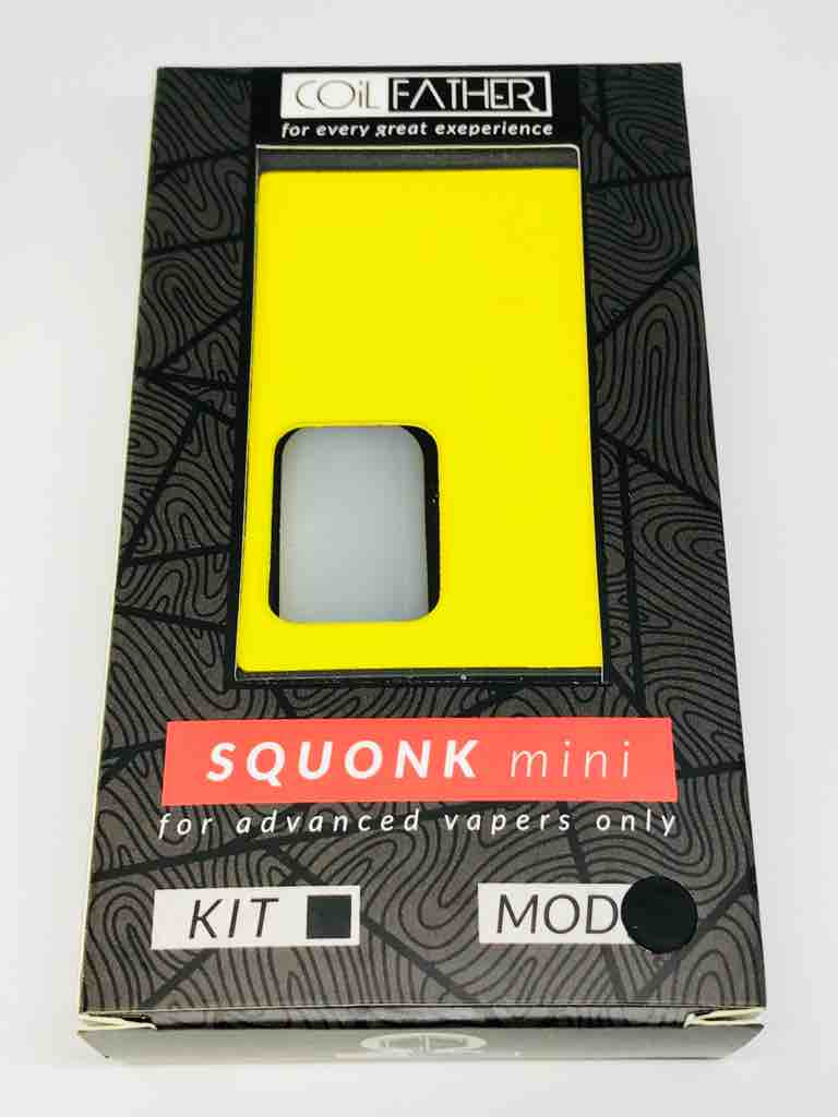 【MOD レビュー】Coil Father Squonk MINI Box MOD : SapporoVapor RYUK55 VAPE沼blog♪