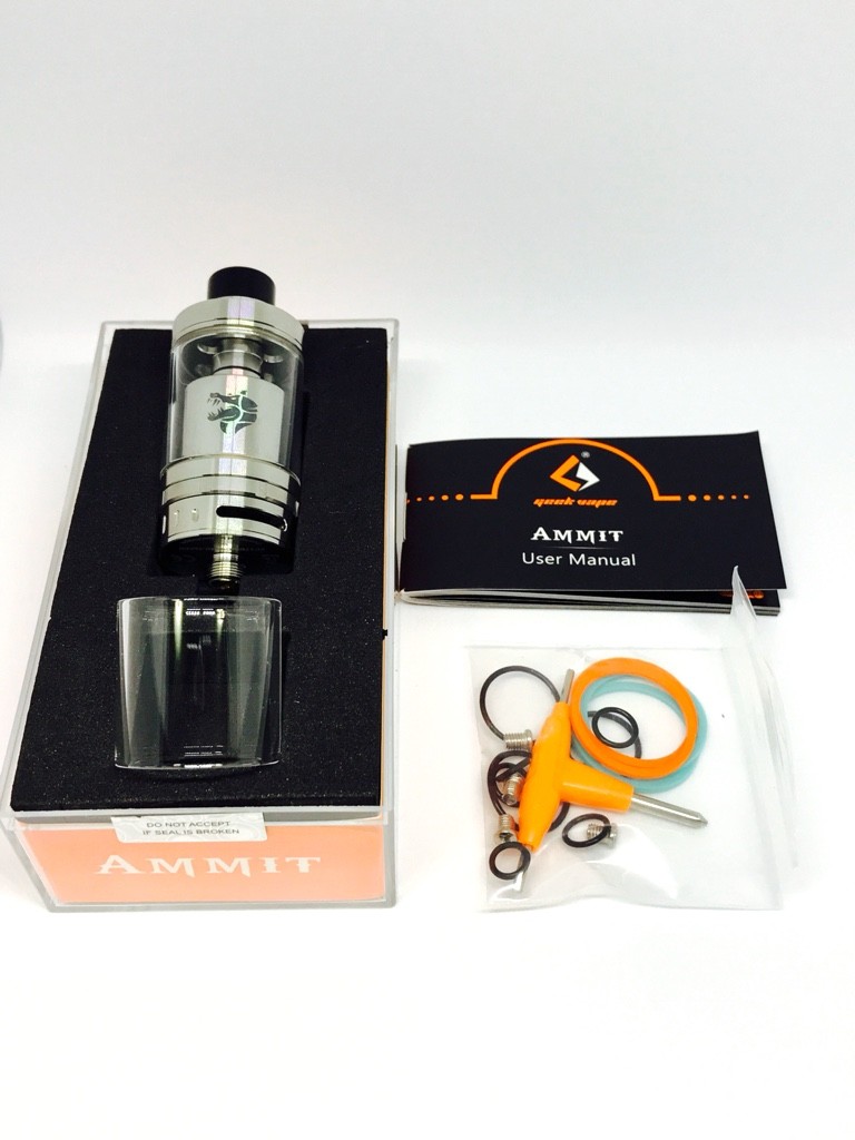 【アトマイザー レビュー】Geekvape AMMIT RTA : SapporoVapor RYUK55 VAPE沼blog♪