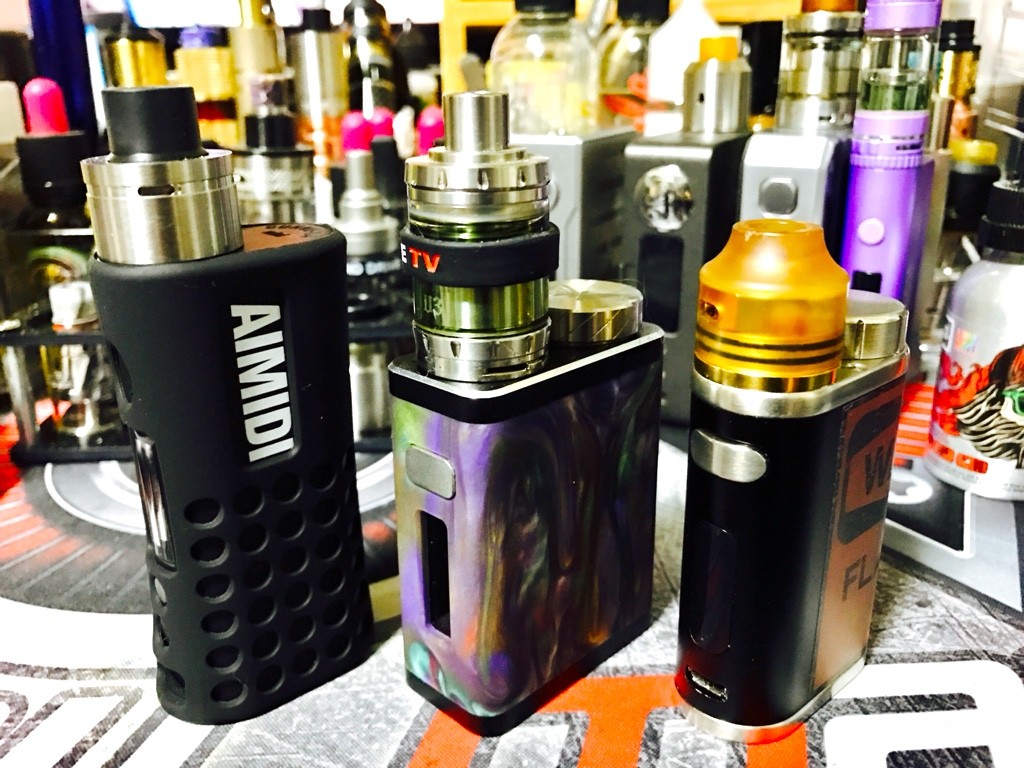 【MOD レビュー】AIMIDI Curve V4 mini 75W TC Box MOD : SapporoVapor RYUK55 ...