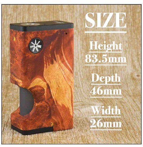 【MOD レビュー】ASMODUS×Ultroner Luna Squonker Box Mod : SapporoVapor RYUK55 ...