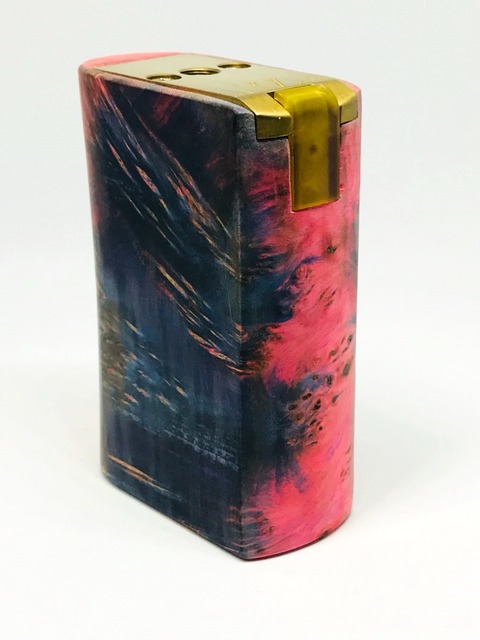 【MOD レビュー】PCC Team Mechanical Box Mod -Stabilized wood : SapporoVapor ...